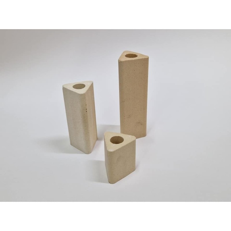 colonnine triangolari - 1100° misura 7,6 cm