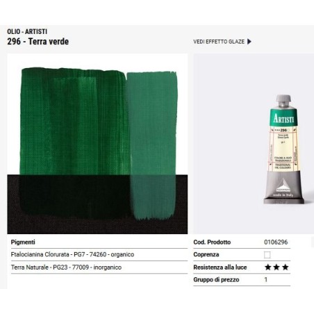 296 Terra verde - Maimeri Artisti Confezione da 60ml